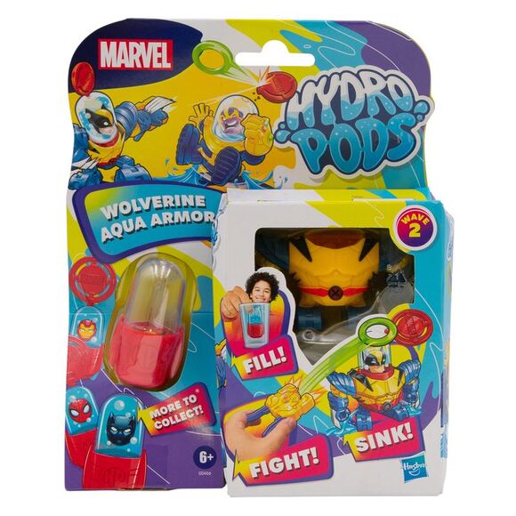 Marvel | Toys | Hydro Pods Marvel Wolverine Aqua Armor Mech Suit Battle ...